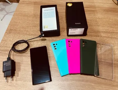 Celulares SAMSUNG GALAXY NOTE 10 Usados, seminovos e Novos no Brasil