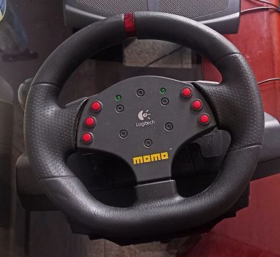 "volante logitech momo" - Peças e Acessórios de Vídeo Game no Brasil