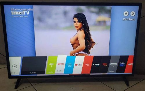 "tv smart 43 polegadas lg" - TVs no Brasil