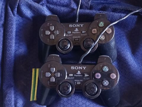 "controles de ps2 original" - Consoles de Vídeo Game no Brasil