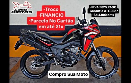 Motos HONDA SAHARA no Brasil