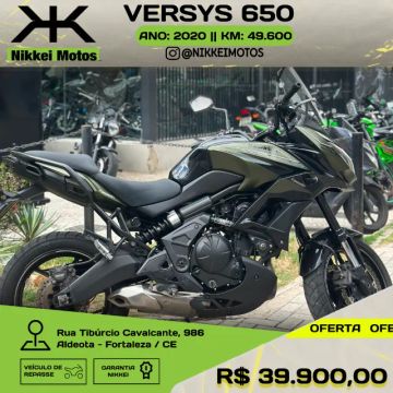 Motos KAWASAKI VERSYS 2020 no Brasil