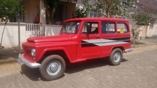 "ford rural willys" no Brasil
