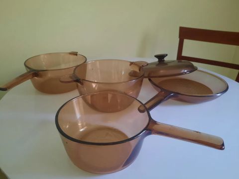 "panelas de vidro vision" - Utensílios Para Cozinha no Brasil