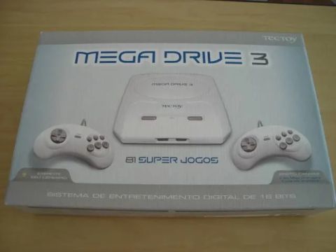 "mega drive 3" no Brasil