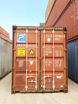 "container 20 pes" no Brasil