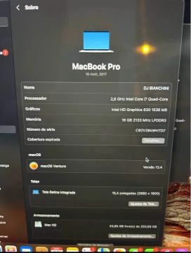 "macbook pro 2017" - Notebooks no Brasil