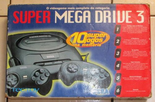 "mega drive 3" no Brasil