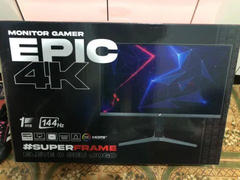 "monitor gamer 4k" - Monitores no Brasil