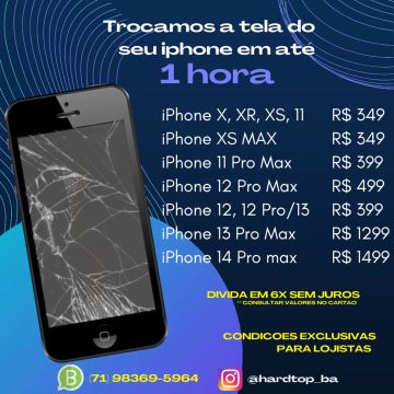 "troca display" no Brasil