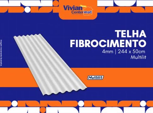 "telha fibrocimento 4mm" - Fundação e Estrutura no Brasil