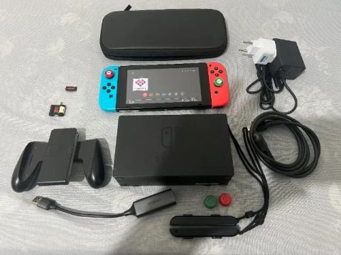 "nintendo switch v1" - Consoles de Vídeo Game no Brasil