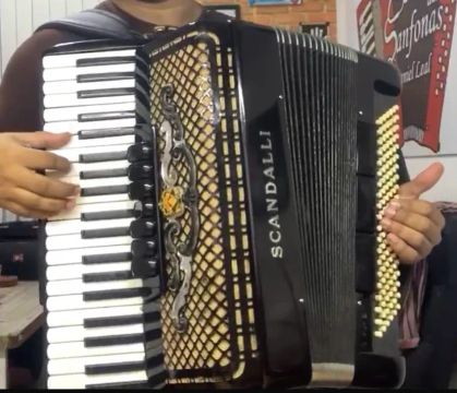 "sanfona ou acordeon" - Instrumentos musicais no Brasil