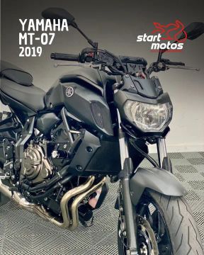Motos YAMAHA MT-07/MT-07 2019 no Brasil