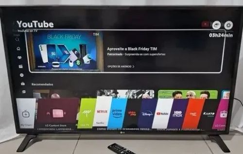 "tv smart 43 polegadas lg" - TVs no Brasil