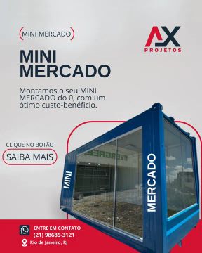 "mini container" no Brasil