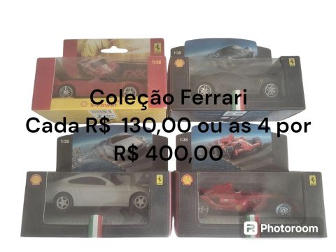 "colecao ferrari shell" - Hobbies e coleções no Brasil