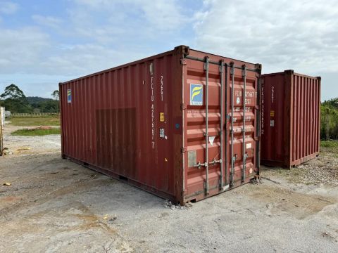 "container 20 pes" no Brasil