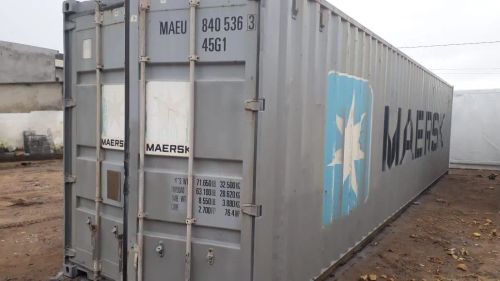 "container de 40 pes" no Brasil