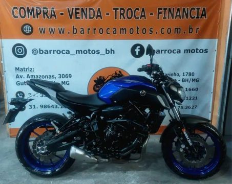 Motos YAMAHA MT-07/MT-07 no Brasil