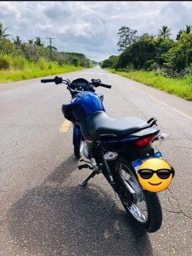 "fan azul" - Motos no Brasil