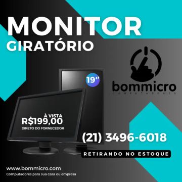 "monitor de pc 19 polegadas" - Monitores no Brasil