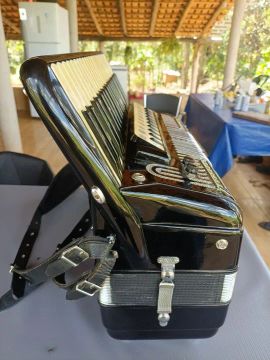 "sanfona ou acordeon" - Instrumentos musicais no Brasil