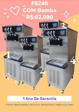 "maquinas de sorvete de casquinha" no Brasil