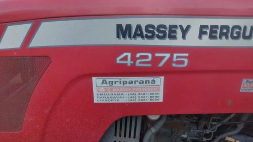 "trator massey ferguson 4275" - Tratores e máquinas agrícolas no Brasil