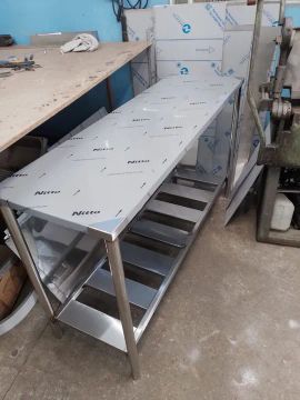 "banca de inox" no Brasil