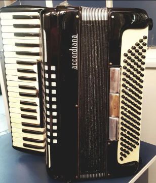 "sanfona ou acordeon" - Instrumentos musicais no Brasil