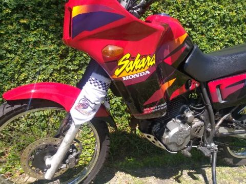 Motos HONDA SAHARA no Brasil