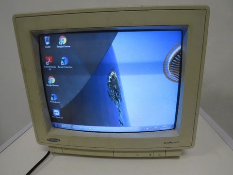 "monitor crt" no Brasil