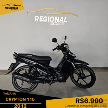 Motos YAMAHA CRYPTON 2012 no Brasil