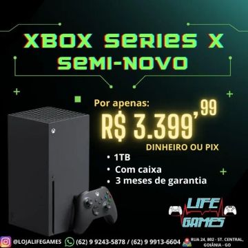 Xbox Series X no Brasil