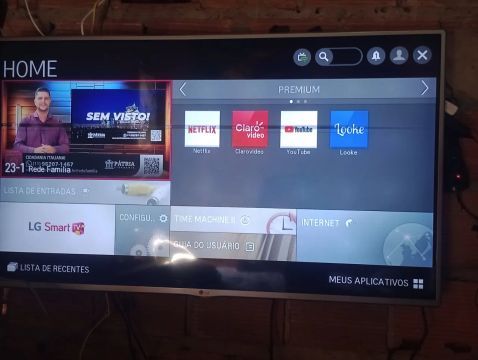 "smart tv lg 47 polegadas" - TVs no Brasil