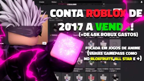 "conta roblox" no Brasil