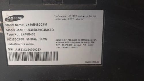 "tv samsung lcd 40 polegadas" no Brasil