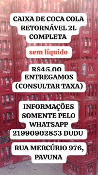 "coca cola retornavel" no Brasil