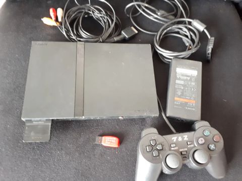 "playstation 2 slim desbloqueado" - Consoles de Vídeo Game no Brasil
