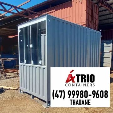 "container desmontavel" no Brasil