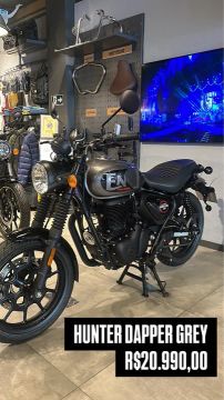 Motos ROYAL ENFIELD HUNTER 350 no Brasil