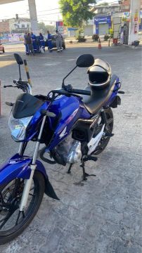 "fan azul" - Motos no Brasil