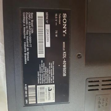 "tv sony 43 polegadas" - TVs no Brasil