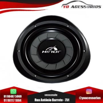 "subwoofer hinor 12" no Brasil