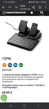 "thrustmaster t300" no Brasil