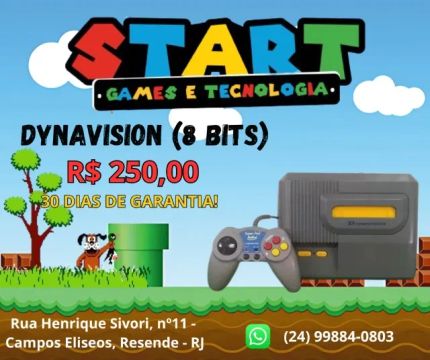 "video game dynavision" - Consoles de Vídeo Game no Brasil