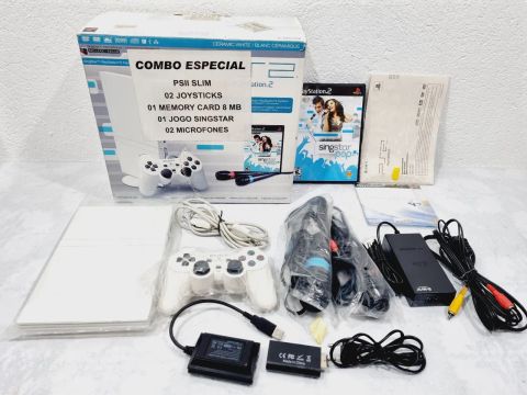 "ps2 slim" - Consoles de Vídeo Game no Brasil