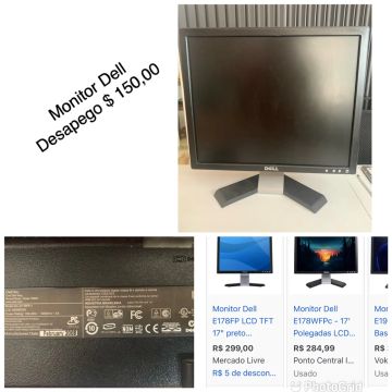 "monitor dell 17 polegadas" - Monitores no Brasil