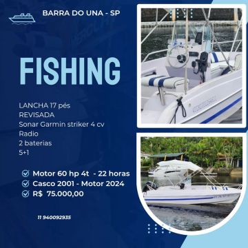 "lancha fly fish" no Brasil